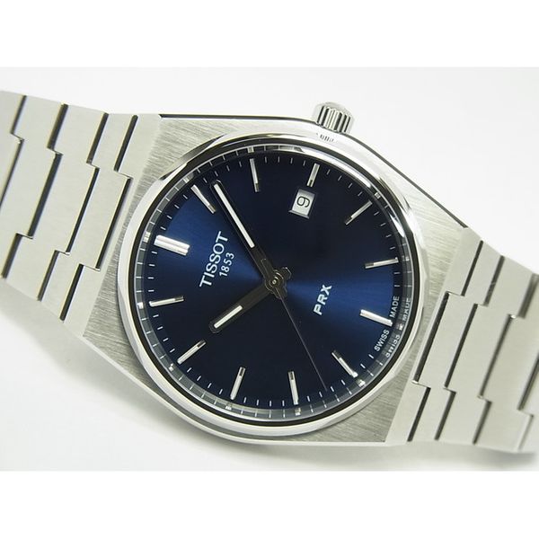 [Pre-Owned] Tissot PRX Blue Quartz 40MM Genuine | WatchCharts Marketplace