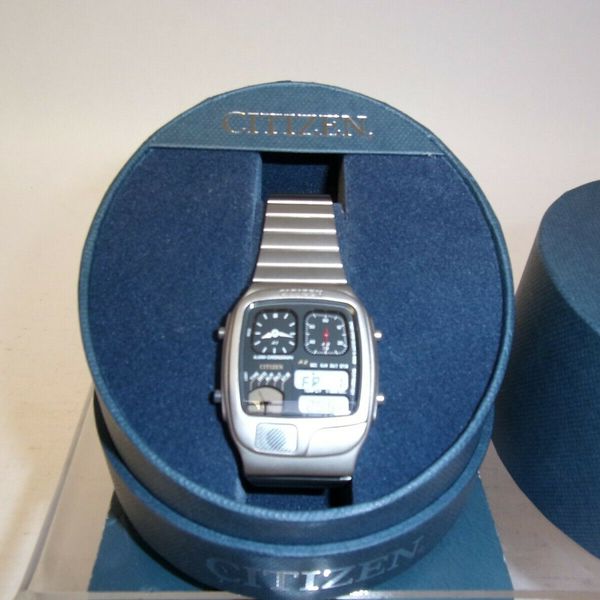 Citizen Quartz - Ana-Digi Temp Watch Model JG2 Cal.8988 - Brand New ...