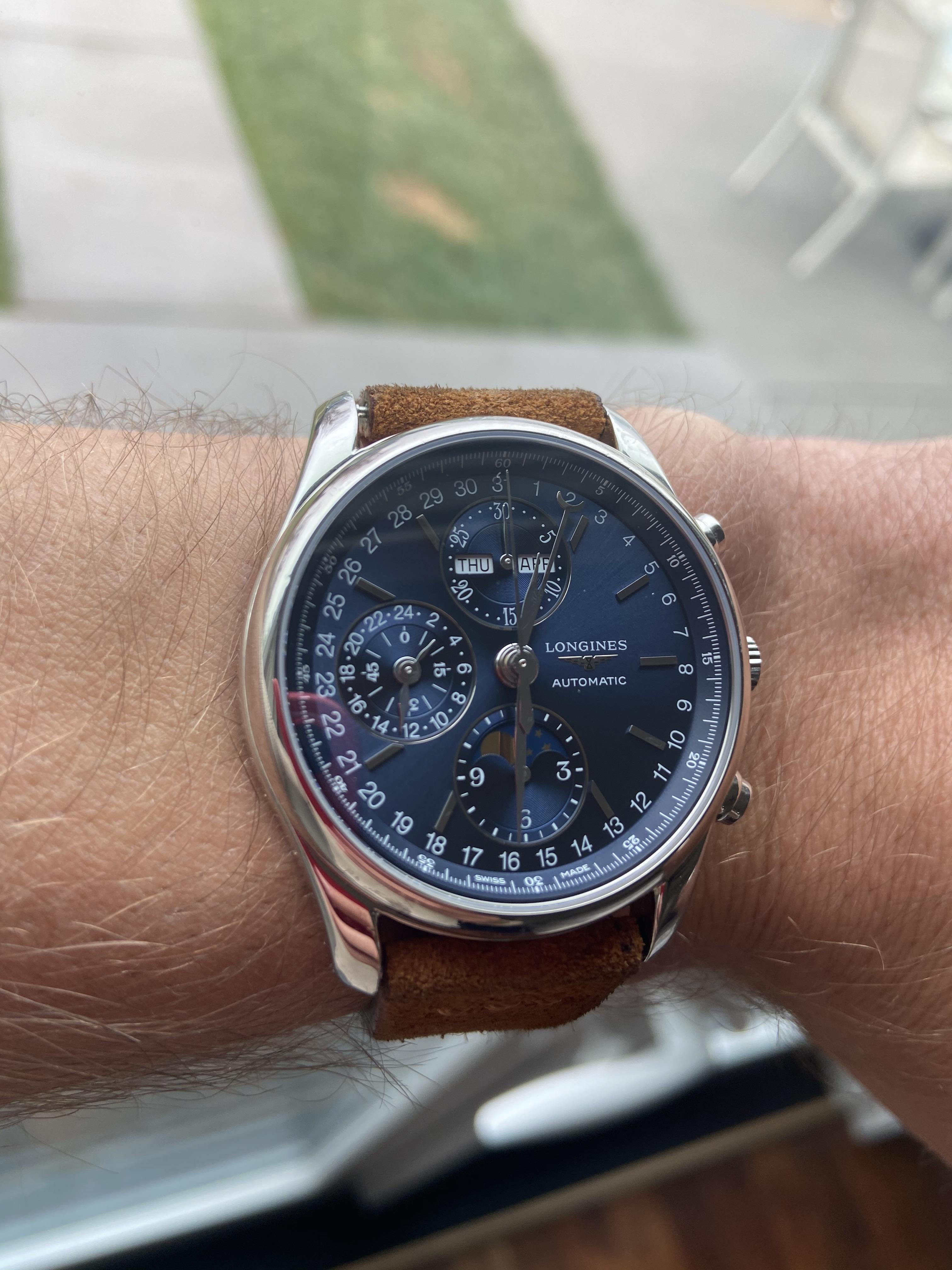 [WTS] Longines Master Collection 40mm Chronograph with Moonphase ...
