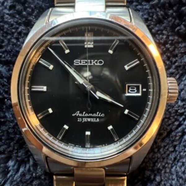 Seiko SARB033 Men's Black Watch - Short and Uncle Seiko Presidential ...