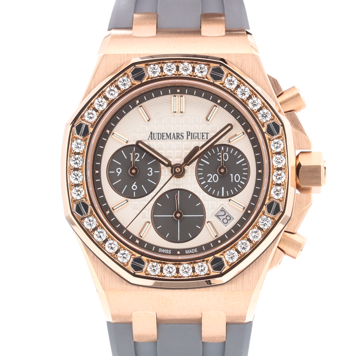Audemars Piguet Royal Oak Offshore 26231 Lady Chronograph Pink Gold ...