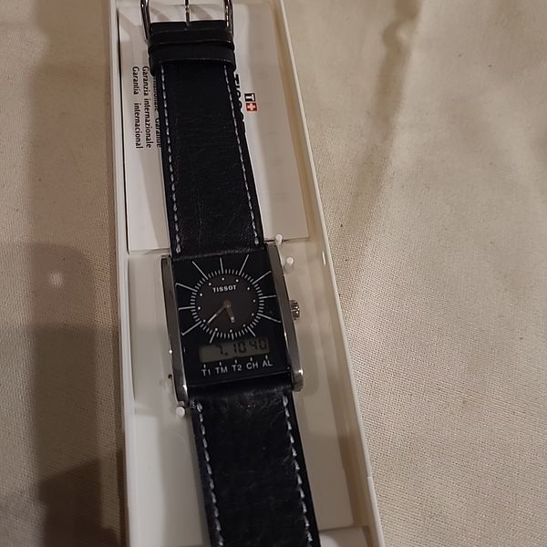 Tissot Two Timer Watch Gents Analog Digital | WatchCharts Marketplace