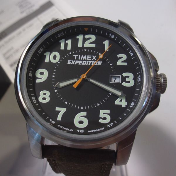 Timex Expedition. Quartz. Indiglo. T44921 9J. 40mm. New in box ...