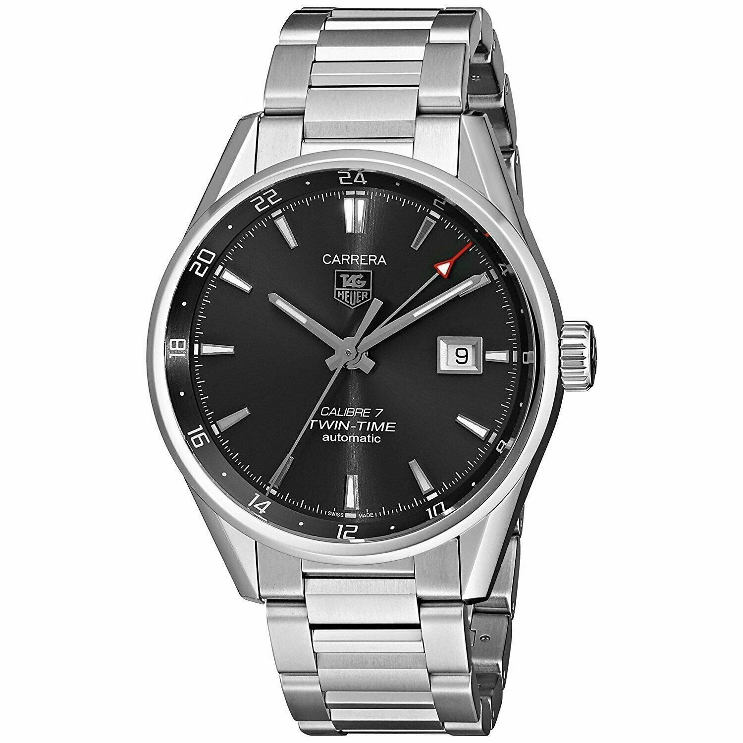 TAG Heuer Calibre 7 Twin Time (WAR2012) Market Price | WatchCharts