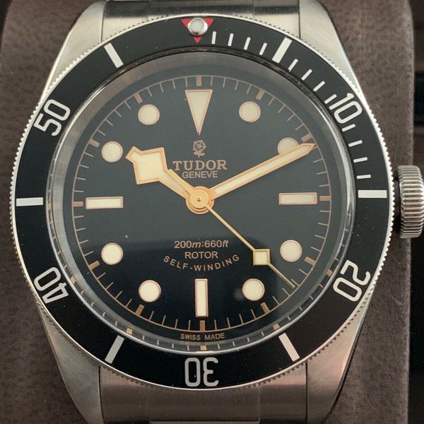 Tudor Black Bay Heritage Black - ETA Rose Logo 79220N | WatchCharts ...
