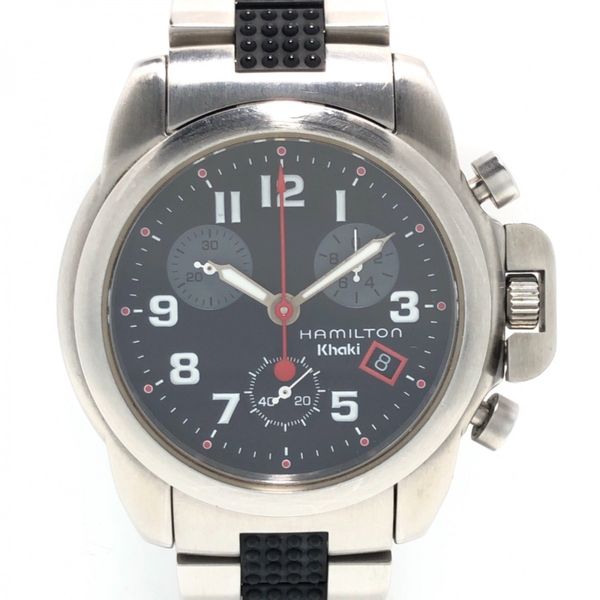 [New] [Used] HAMILTON watch chronograph black | WatchCharts Marketplace