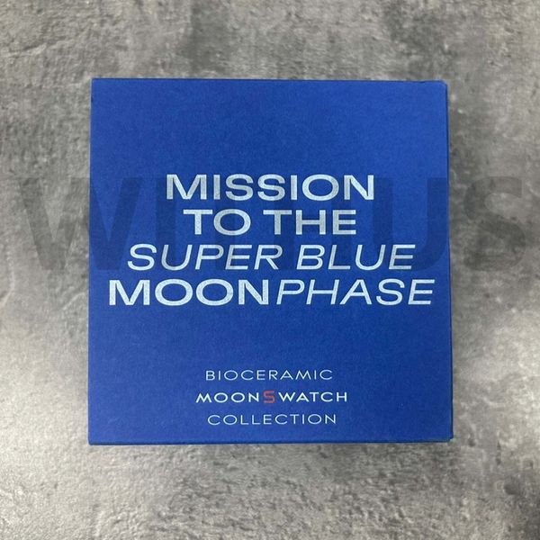 [CLEARANCE] SWATCH x OMEGA MOONSWATCH MISSION TO THE SUPER BLUE MOON ...