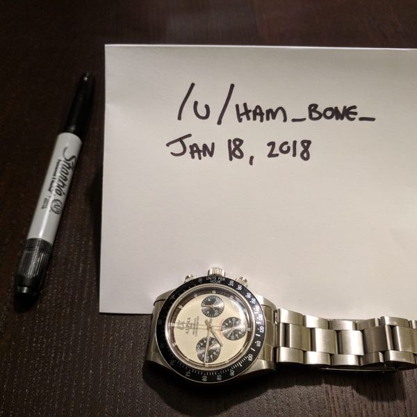 [WTS] Alpha "Paul Newman" Daytona Mechanical Chronograph | WatchCharts