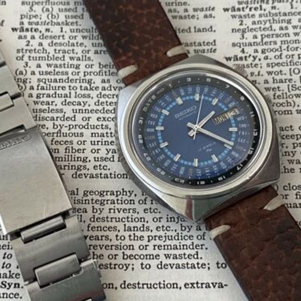 Seiko 7006-6039 Vintage Perpetual 31 Day Calendar Original Bracelet ...