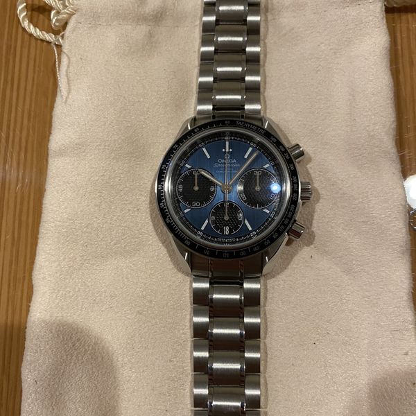 FS: Omega Speedmaster Racing 40mm Blue Dial | WatchCharts Marketplace