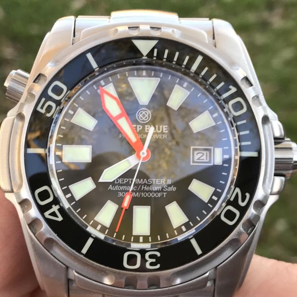 SOLD SOLD>>> Deep Blue Depthmaster 3000 meter Diver | WatchCharts