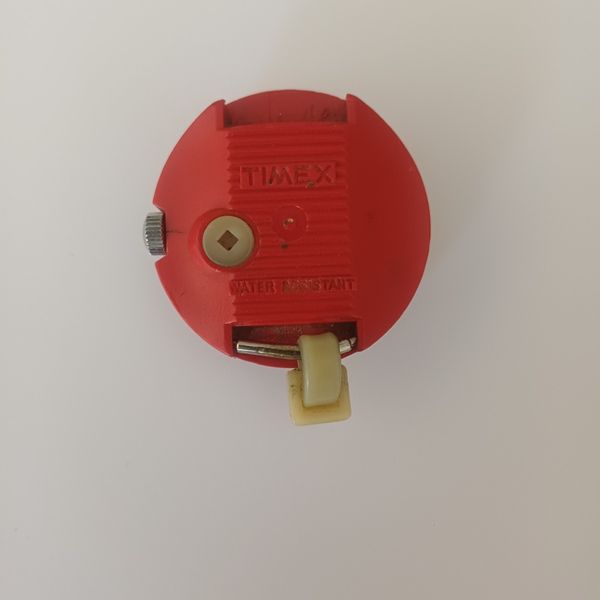 Timex Red and White Stripe Vintage Watch Spare And Repair | WatchCharts ...