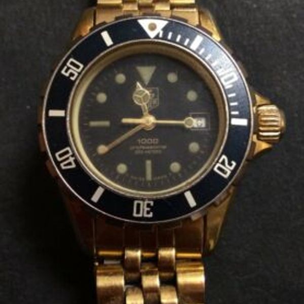 Tag Heuer 1000 Professional 200M Watch Working 980.017B | WatchCharts ...
