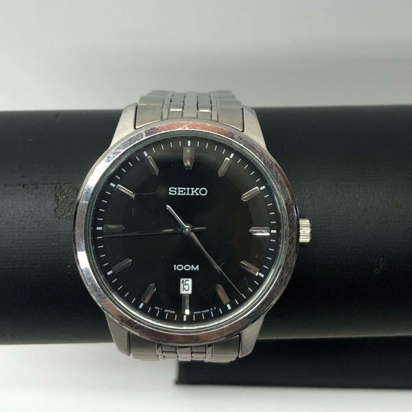 Seiko Black Dial Men's Watch Model 6N42-00A0 | WatchCharts Marketplace