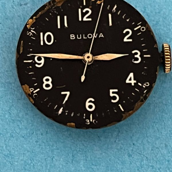 1940s Bulova A-11 U.S. Military WWII Military Watch 4 parts no reserve ...