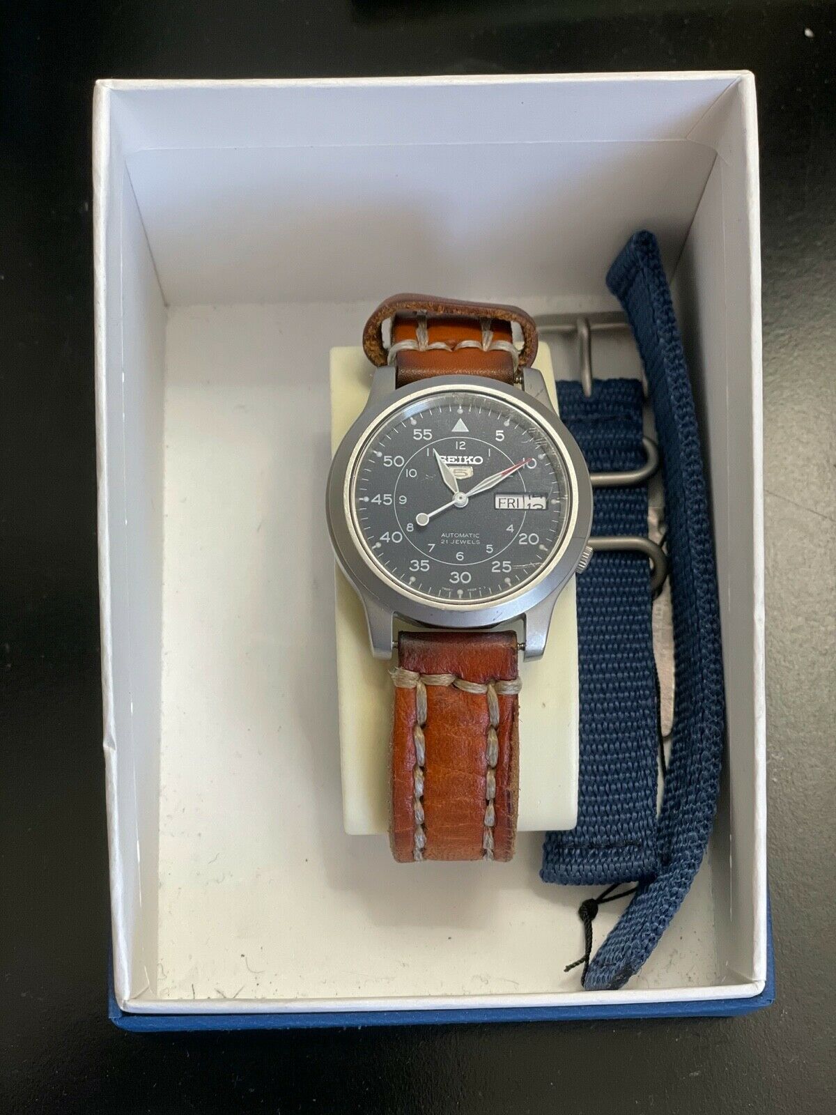 Seiko 5 Blue Men's Watch - SNK807 Used | WatchCharts Marketplace