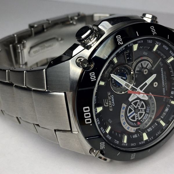 Casio Edifice EQW-M1100 Tough Solar Wave Ceptor Radio Controlled Solar ...