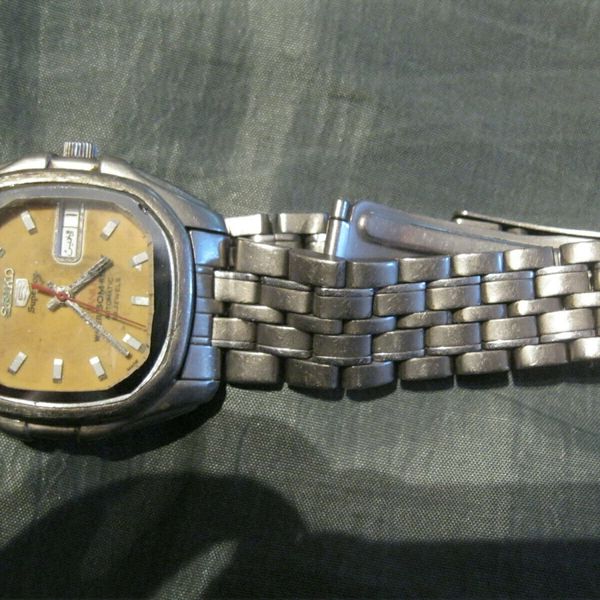 "SEIKO 5 SUPERIOR" TITANIUM. 7S36 - 5020, DAY DATE AUTOMATIC, MENS WATCH. | WatchCharts