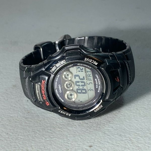 MENS CASIO BLACK GW 530A WAVE CEPTOR TOUGH SOLAR G SHOCK WATCH 2688 ...