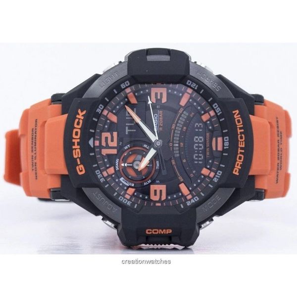 Casio G-Shock Gravitymaster Neon Illuminator Analog-Digital GA-1000-4A ...