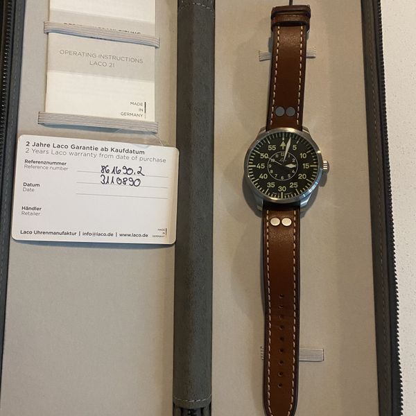 [$300 USD] FS: 42mm Laco Type A and B dial, worn a handful of times ...
