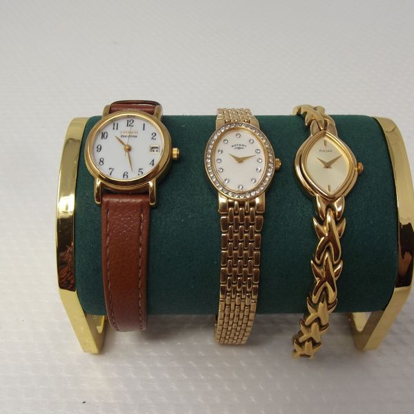 Rotary Pulsar Citizen Ladies Wristwatch Collection S & R #7 J7 ...