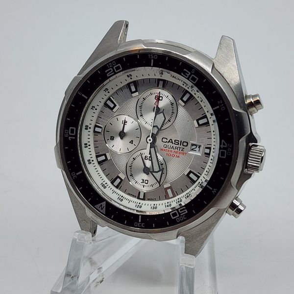 Casio Men's Chronograph AMW330 Marine Analog Dive Watch Japan 2328 ...