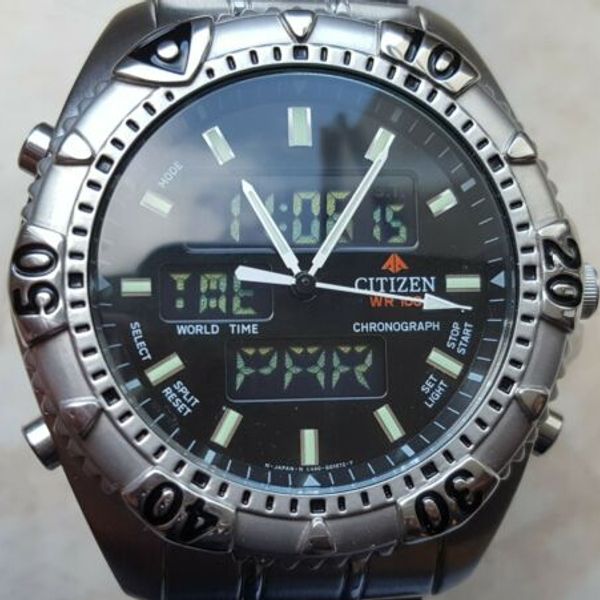 Citizen Promaster C460 Wingman VI C460-Q00958 Weltuhr Neuwertig ...