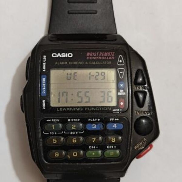 CASIO CMD-40 WRIST REMOTE CONTROLLER CASIO REMOTE CONTROL WATCH VINTAGE ...