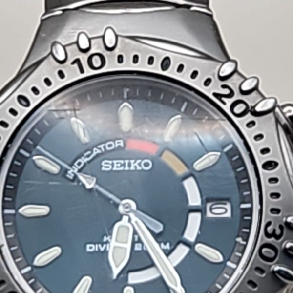 Seiko GIUGIARO Design Air Diver 5M42-0F70 SBCW011 Kinetic Watch ...
