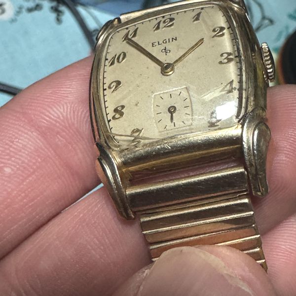 [WTS] 1950 Elgin gold plated tank w original box and manual! $200 ...