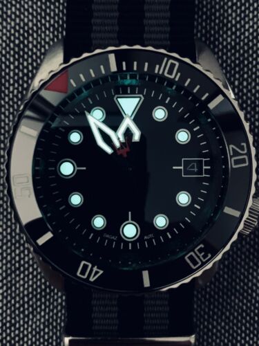 Seiko Men’s SKX007K2 Watch Automatic Dagaz Mod Ceramic Bezel Sapphire ...