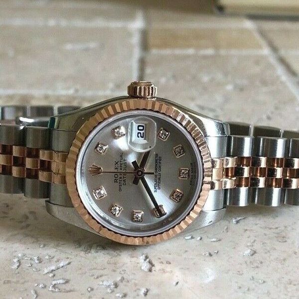 Rolex Lady-Datejust 179171-0018 Wrist Watch for Women | WatchCharts ...