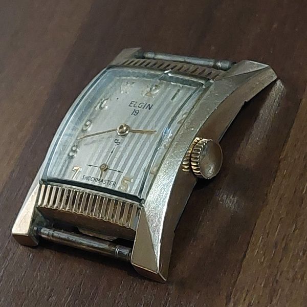 Vintage Elgin 19 Shockmaster Mens Watch | WatchCharts Marketplace