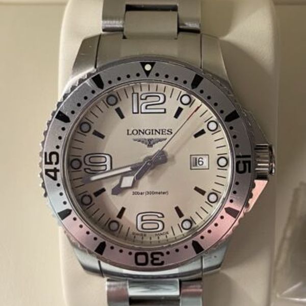 Longines HydroConquest White Men's Watch - L3.640.4 | WatchCharts ...