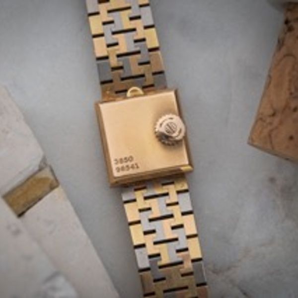 Piaget tri colour 18k Solid Rose Yellow White Gold - Unique Woven ...