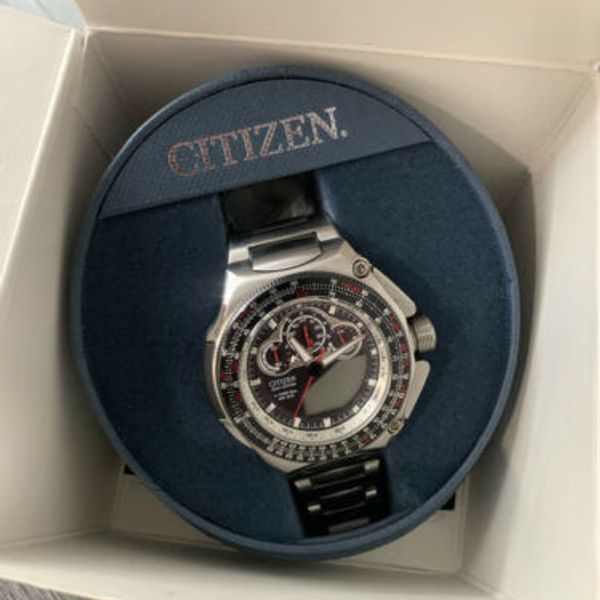 CITIZEN Promaster SST Eco Drive MOP Dial SS Men's Watch JW0010-52E ...