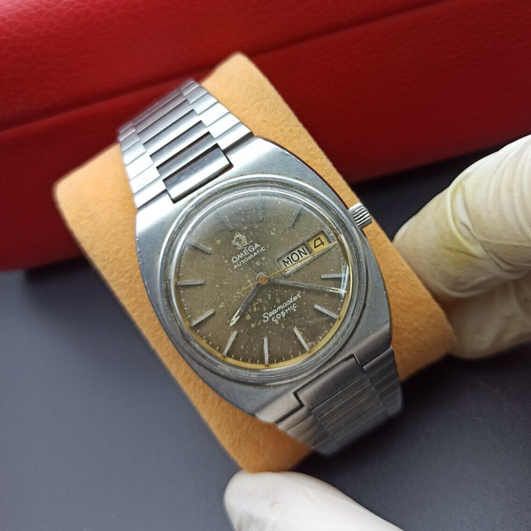 RARE OMEGA SEAMASTER COSMIC WATCH AUTOMATIC GENEVE VINTAGE 70s SWISS ...