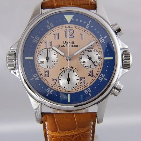 FS: Daniel Jean Richard Chronoscope - 43 mm | WatchCharts