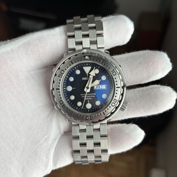 Seiko Diver SBBN017 Marinemaster Tuna 7C46 Quartz Movement ...