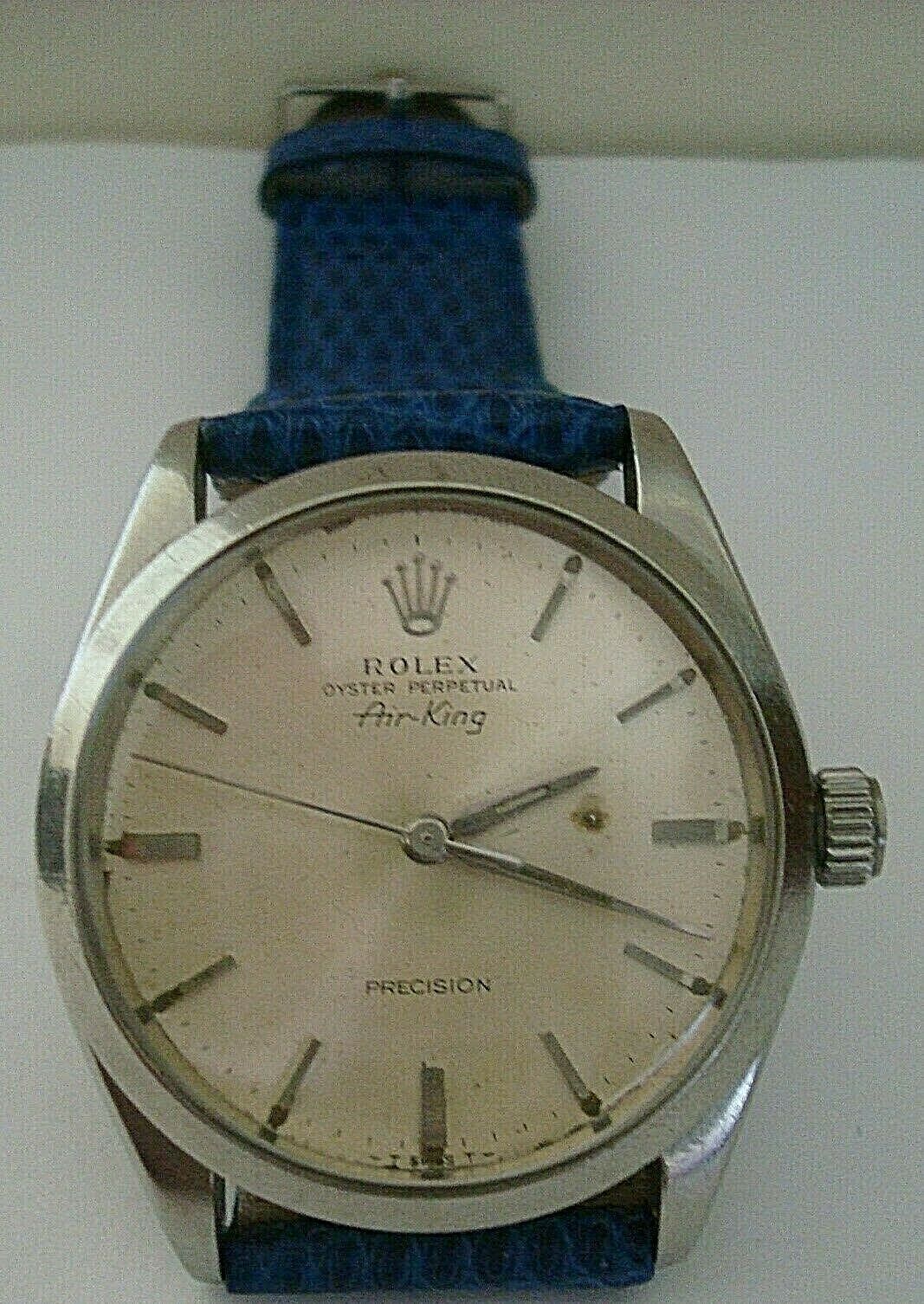 VINTAGE GENTS 1965 ROLEX Air-King AUTOMATIC PRECISION REF 1002 FULL SIZE W/W | WatchCharts
