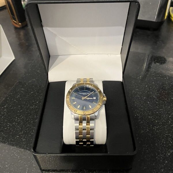 Raymond Weil Tango 5560 35mm Two Tone Stainless Steel Men's stunning ...