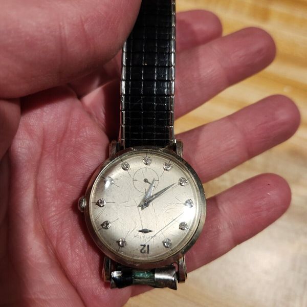 Hamilton Watch Needs Battery- Scratched | WatchCharts Marketplace