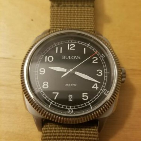 NEW Bulova Military UHF Quartz 96B229 - NO RESERVE! | WatchCharts ...