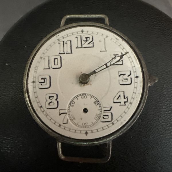 Antique WWI AWC Waltham Trench watch FOR PARTS Military | WatchCharts ...