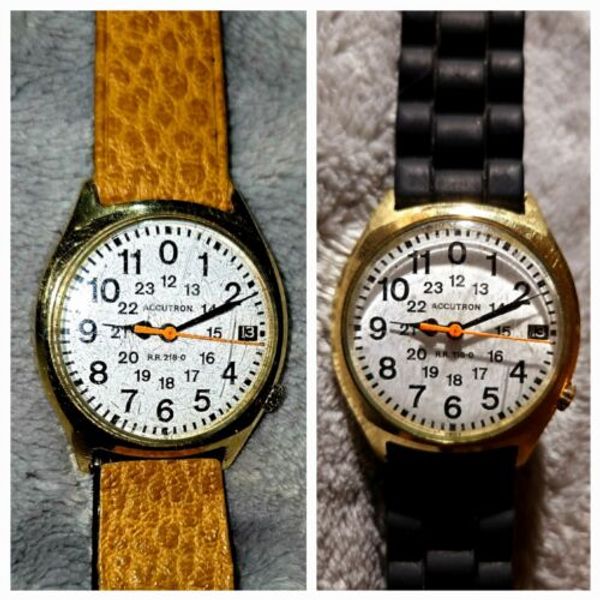 BULOVA ACCUTRON RAILROAD 14K GOLD FILLED MEN'S WATCH RARE | WatchCharts ...