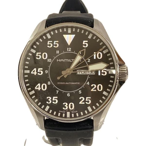 HAMILTON Khaki Aviation H647150 Automatic Day Date Mens Watch 40mm No ...