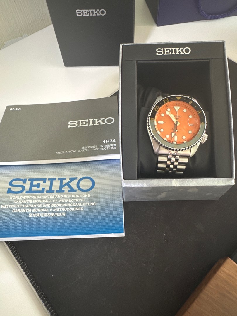 Seiko SSK005 Automatic GMT | WatchCharts Marketplace