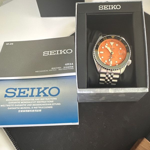 Seiko SSK005 Automatic GMT | WatchCharts Marketplace