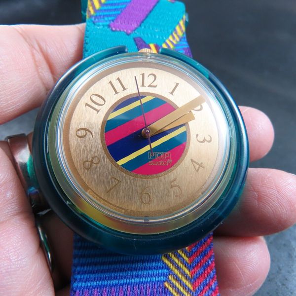 New Swiss Made Swatch POP Quartz Unisex Watch | WatchCharts Marketplace